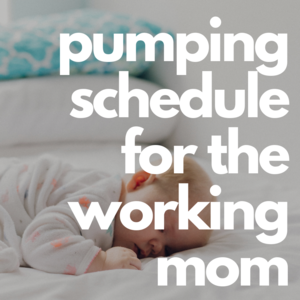 A Pumping Schedule for the Breastfeeding Working Mom — TheLittleMilkBar