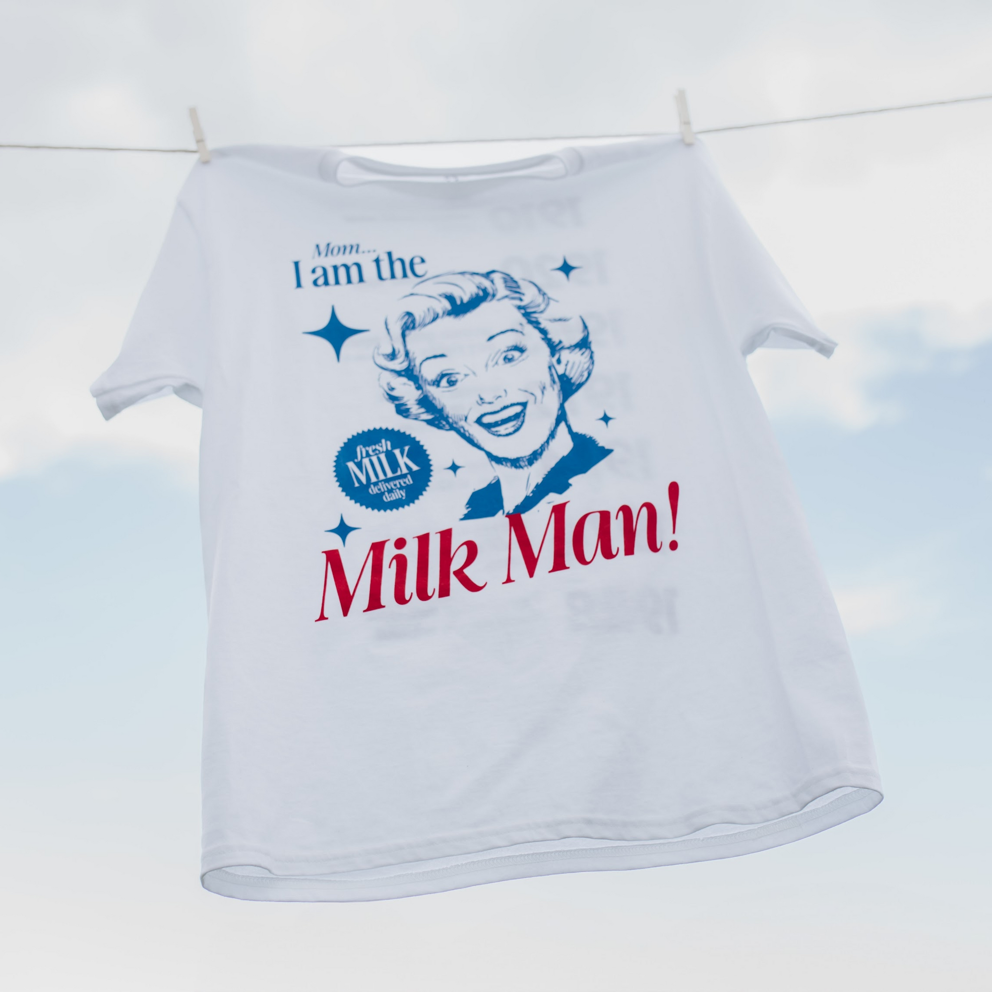 Milk Man - Icon Tee — TheLittleMilkBar